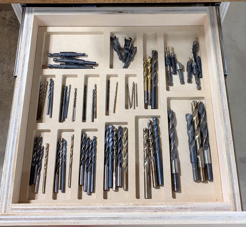 CNC Carved Drawer Organizer – Polar Beaver Woodworking